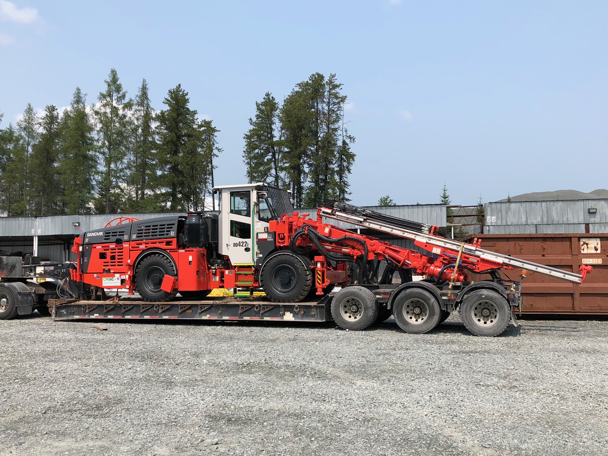 FOREUSE À FLÈCHE – CMAC-Thyssen