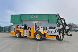 Self propulsed Long Hole Drill – CMAC-Thyssen